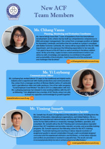 Welcome New ACF Team Members - Welcome to The Arbitration Council